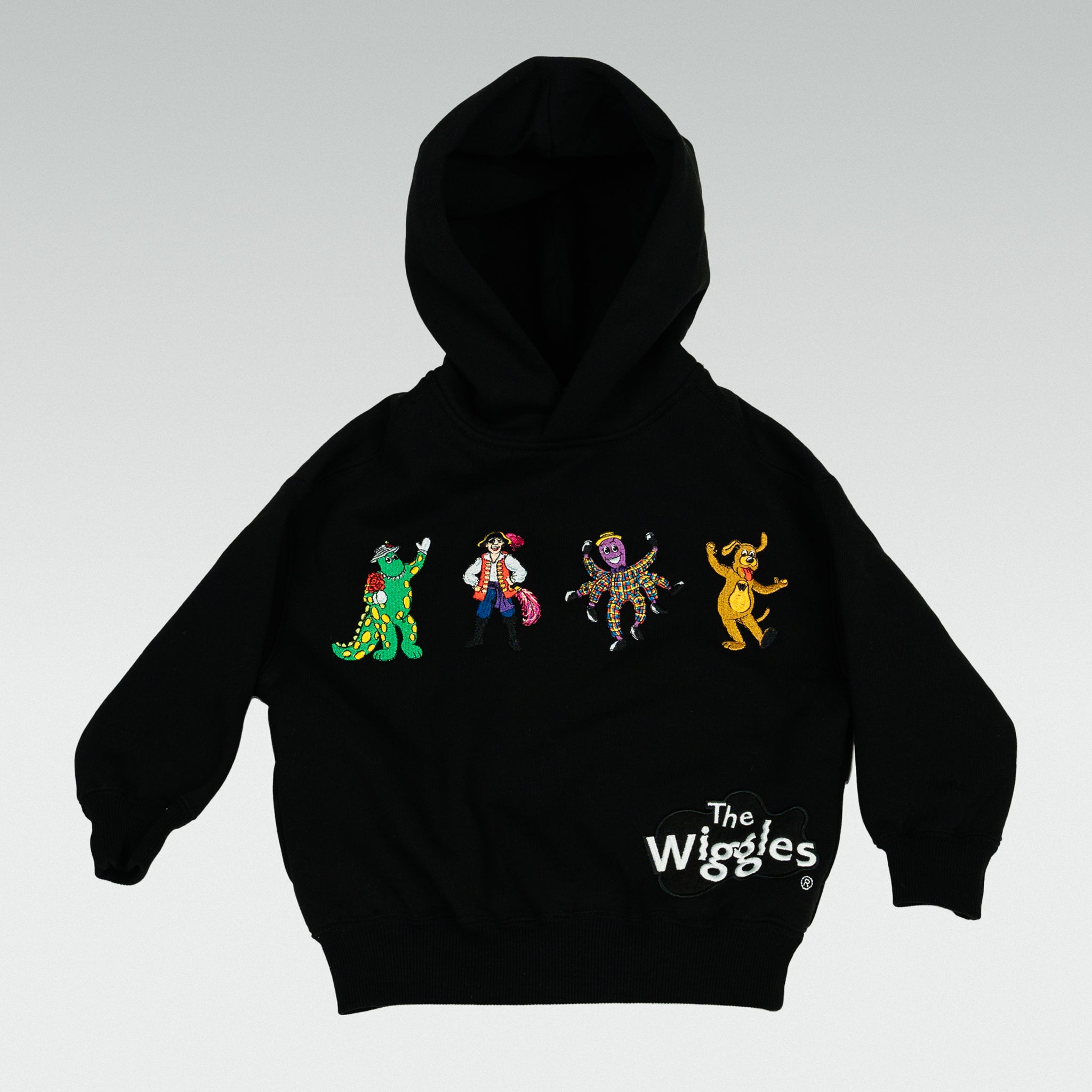 Wiggles Child Characters Hoodie- Black – The Wiggles