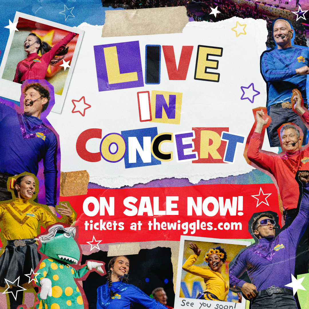 The Wiggles Concerts 2026 – Tour Dates & Tickets