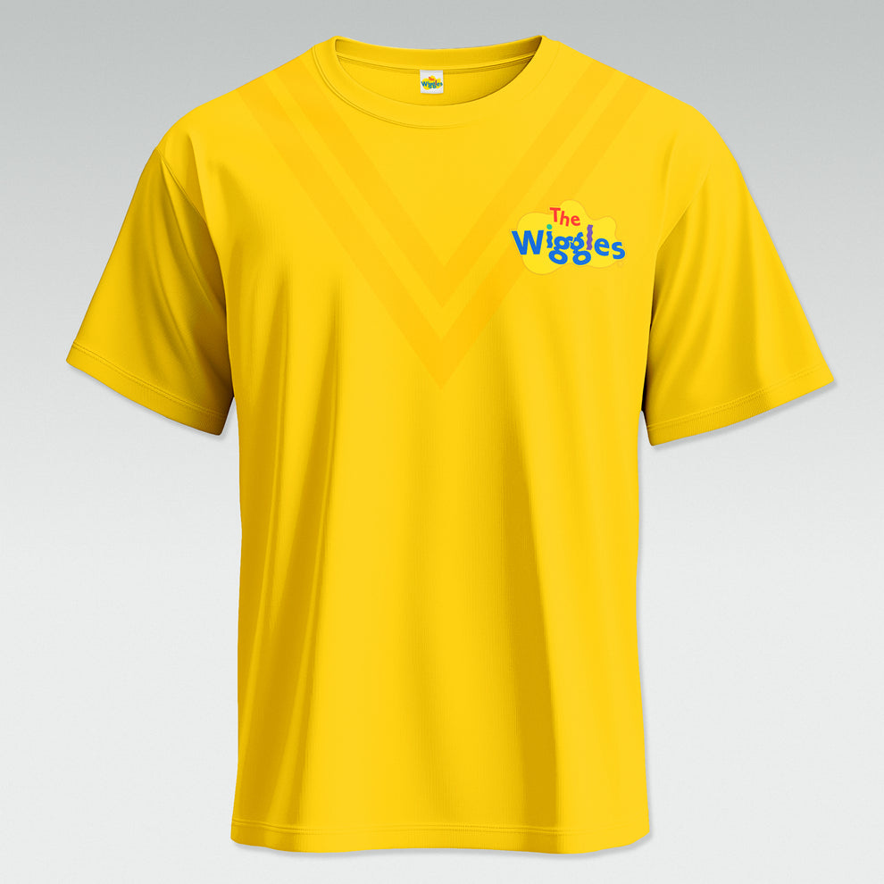 The Wiggles - Yellow Wiggle Adult Costume T-Shirt | Official Wiggle Product